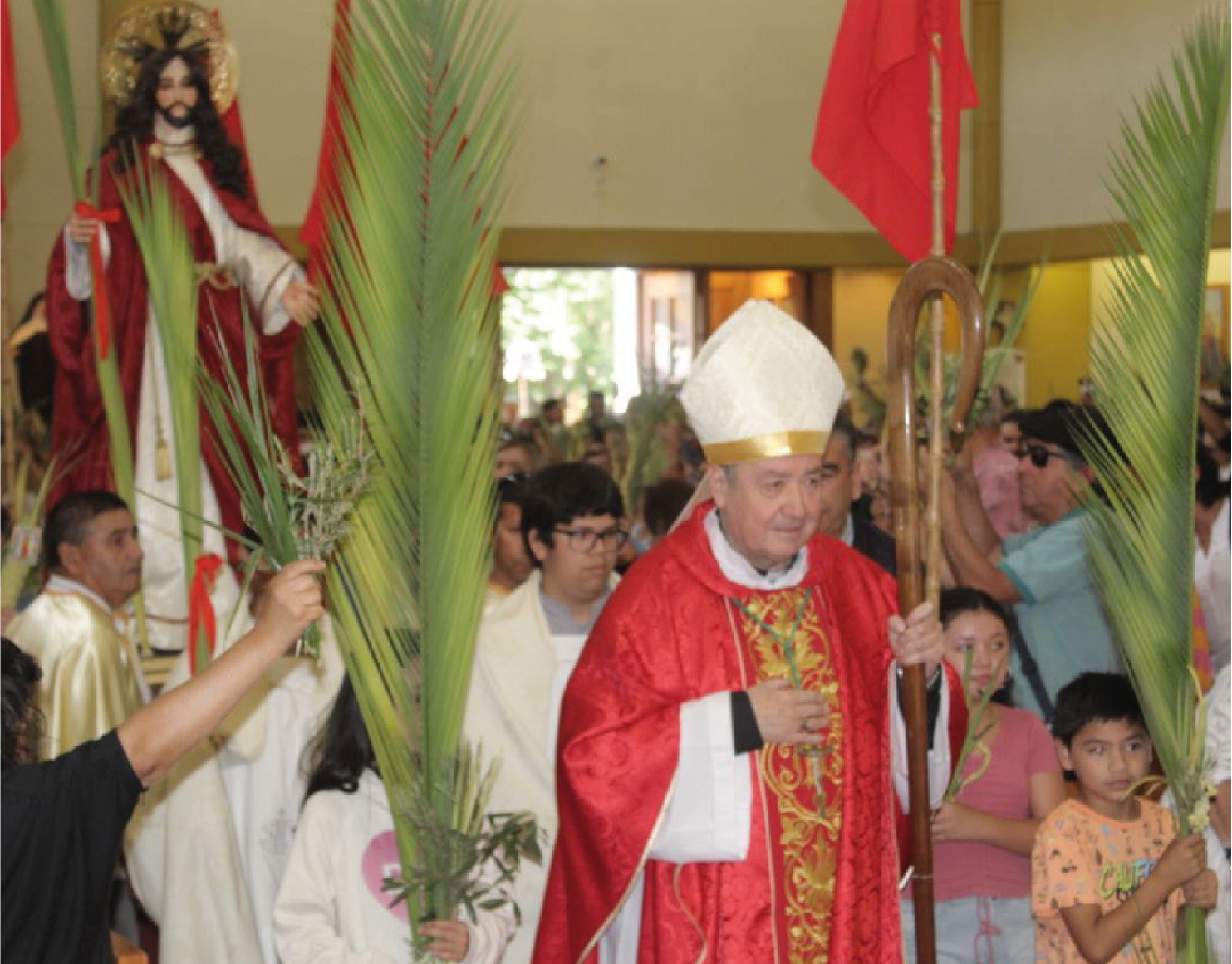 Celebración de Domingo de Ramos en Catedral de Melipilla - Iglesia de Melipilla